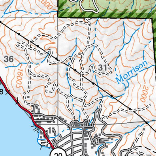 Lucerne Map by US Forest Service R5 | Avenza Maps