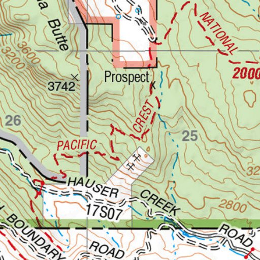 Morena Reservoir Map by US Forest Service R5 | Avenza Maps