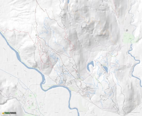 Mackenzie Mountain Bike Trails Map by Trailforks | Avenza Maps