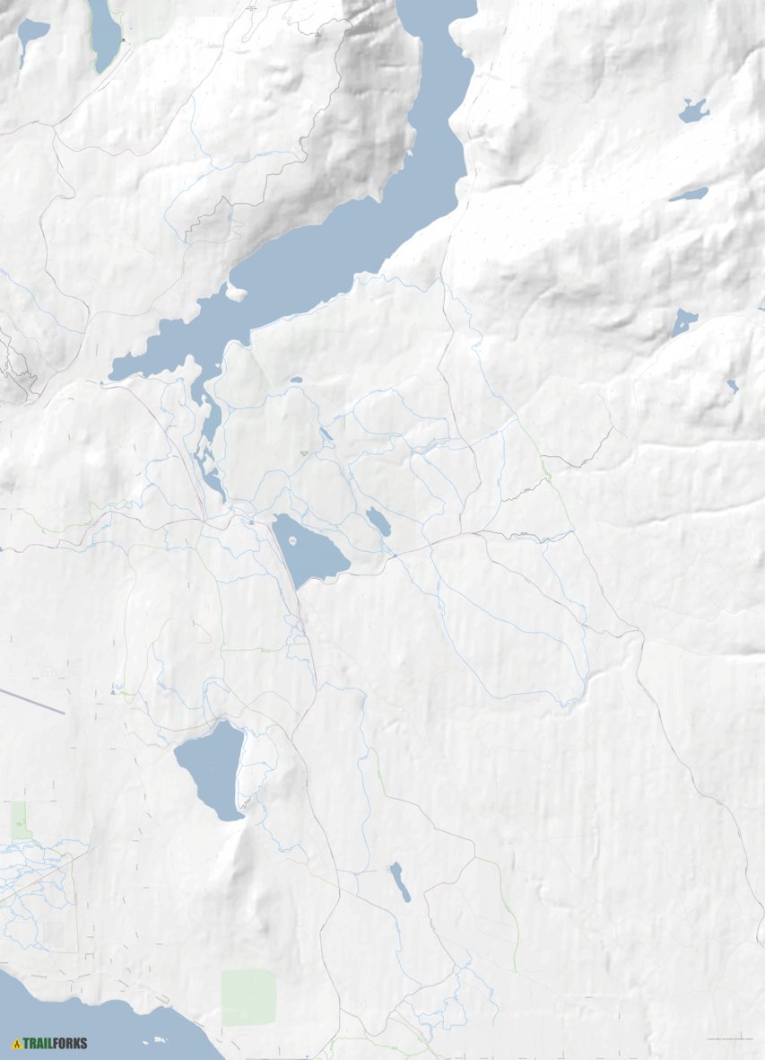 Duck Lake Mountain Bike Trails Map by Trailforks | Avenza Maps