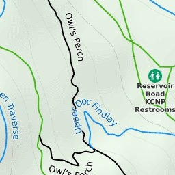 Kenna Cartwright Park Mountain Bike Trails Map by Trailforks | Avenza Maps