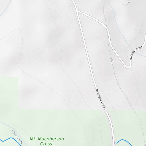 Mt. Macpherson Mountain Bike Trails Map by Trailforks | Avenza Maps
