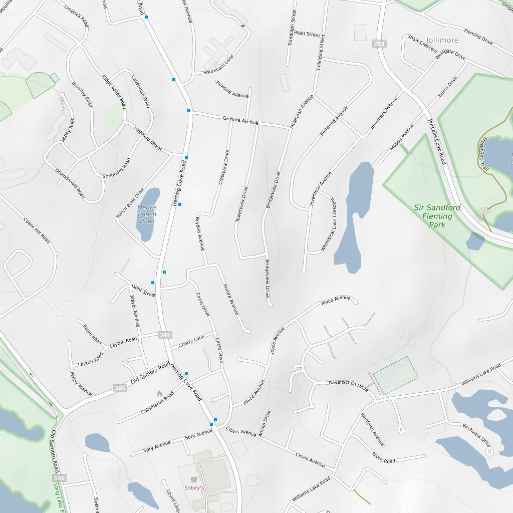 Halifax Mountain Bike Trails Map by Trailforks | Avenza Maps