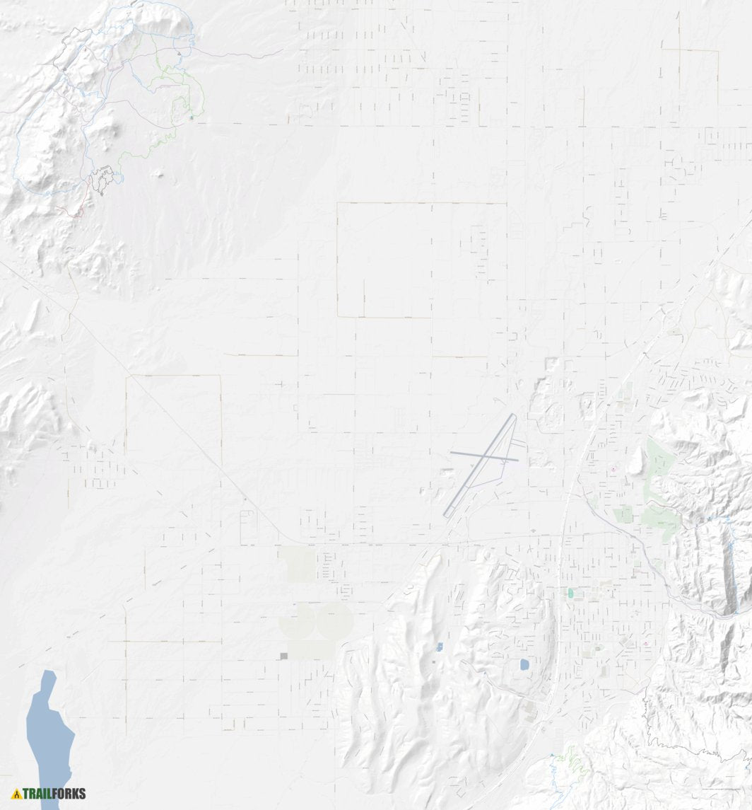Cedar City Mountain Bike Trails Map by Trailforks | Avenza Maps