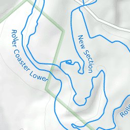Burgettstown Mountain Bike Trails Map by Trailforks | Avenza Maps