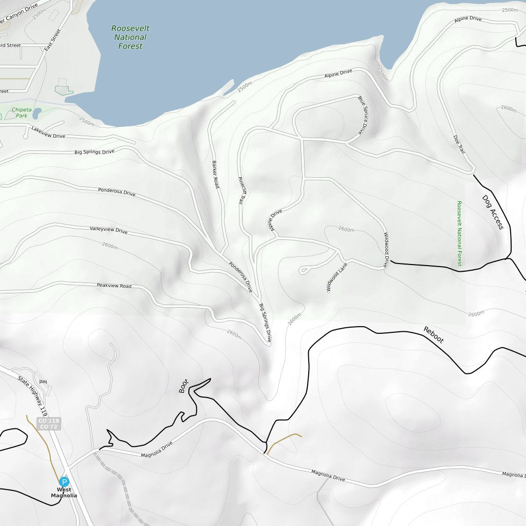 Nederland Mountain Bike Trails Map by Trailforks | Avenza Maps