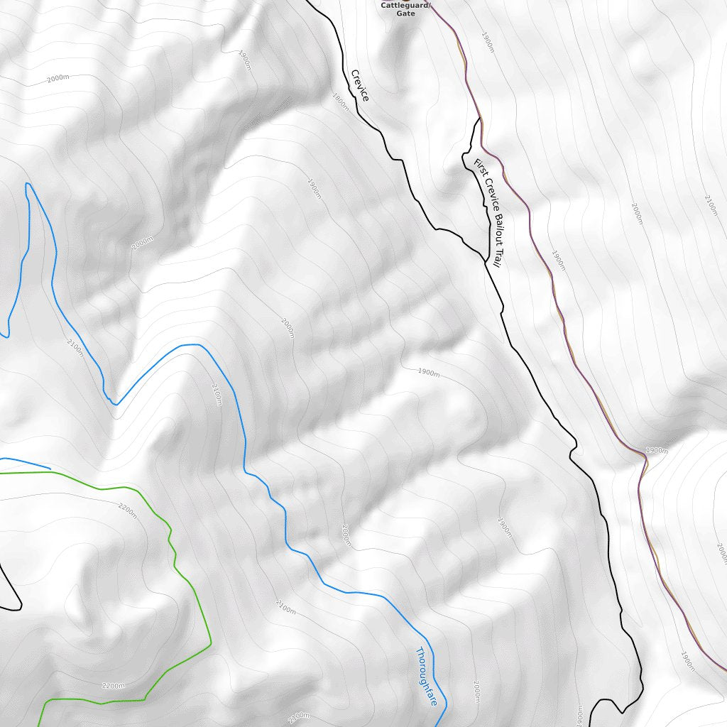 Twelvemile Mountain Bike Trails Map by Trailforks | Avenza Maps
