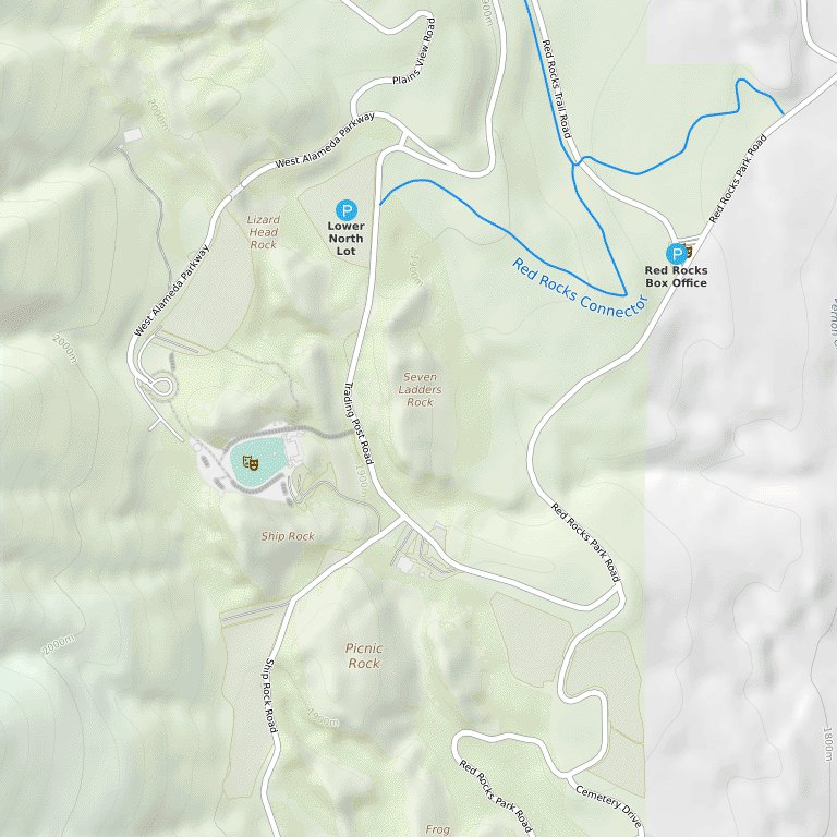 Morrison Mountain Bike Trails Map by Trailforks | Avenza Maps