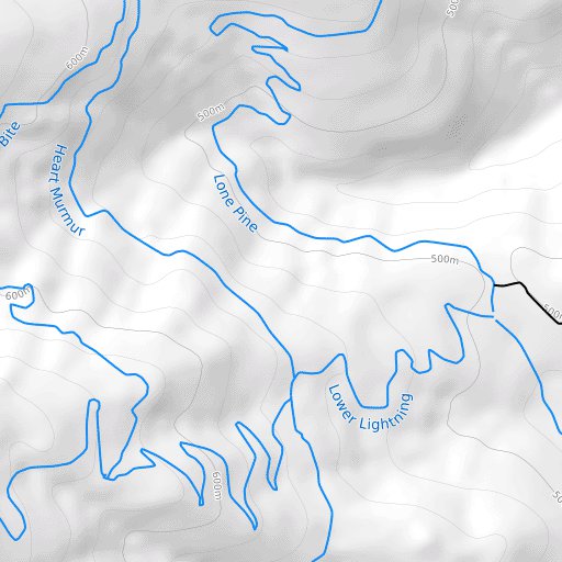 Sage Hills Mountain Bike Trails Map by Trailforks | Avenza Maps