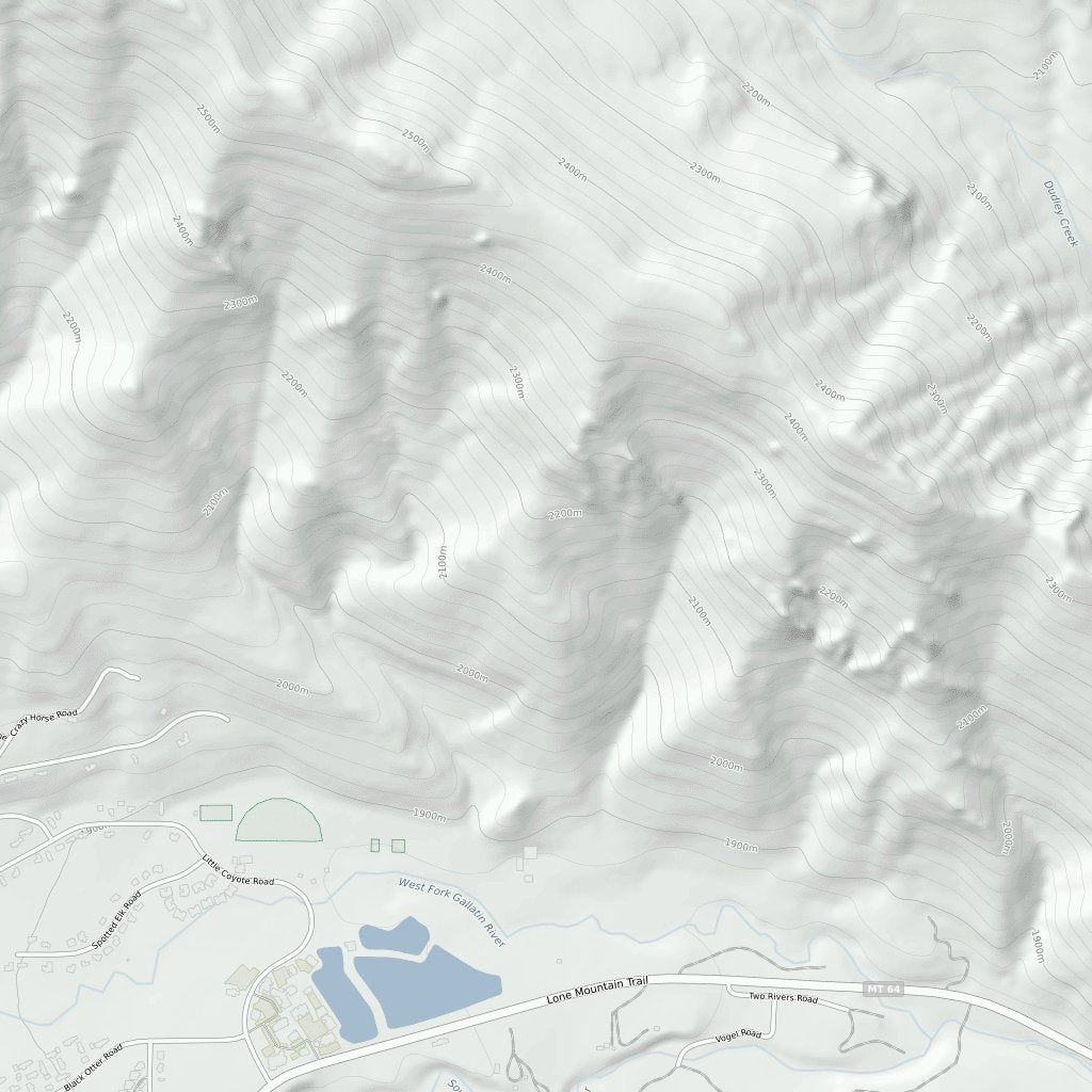 Big Sky Mountain Bike Trails Map by Trailforks | Avenza Maps