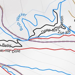 Abercanaid Mountain Bike Trails Map by Trailforks | Avenza Maps