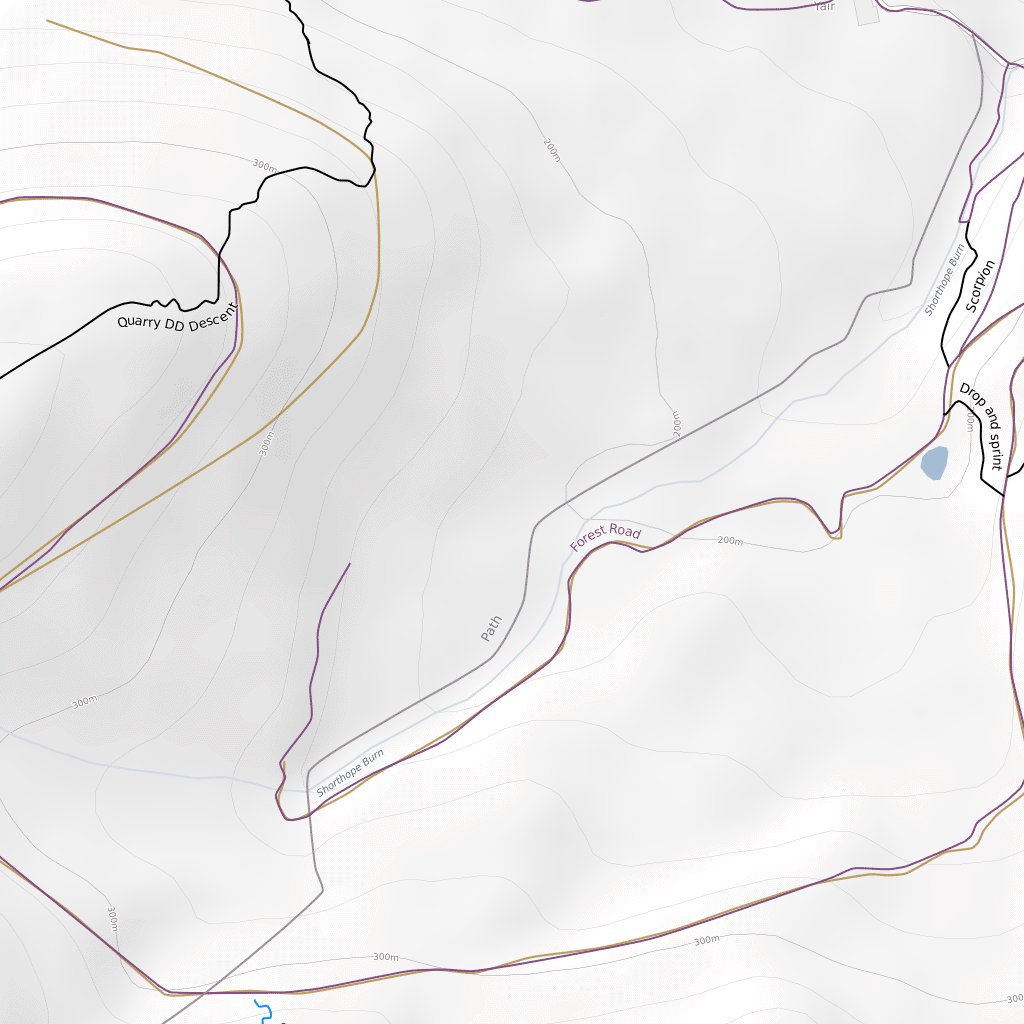 Selkirk Mountain Bike Trails Map by Trailforks | Avenza Maps
