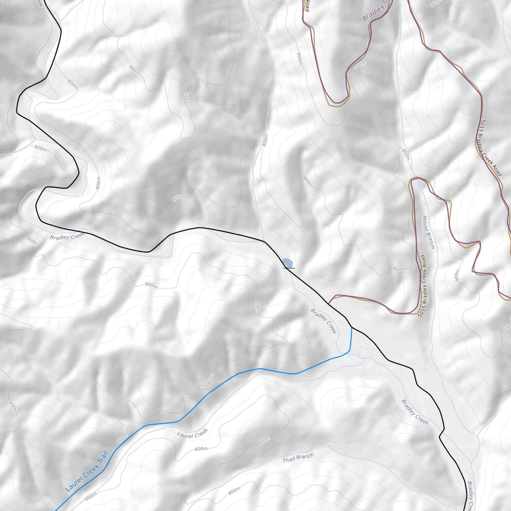 Mills River Mountain Bike Trails Map by Trailforks | Avenza Maps