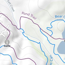 Three Rivers Mountain Bike Trails Map by Trailforks | Avenza Maps