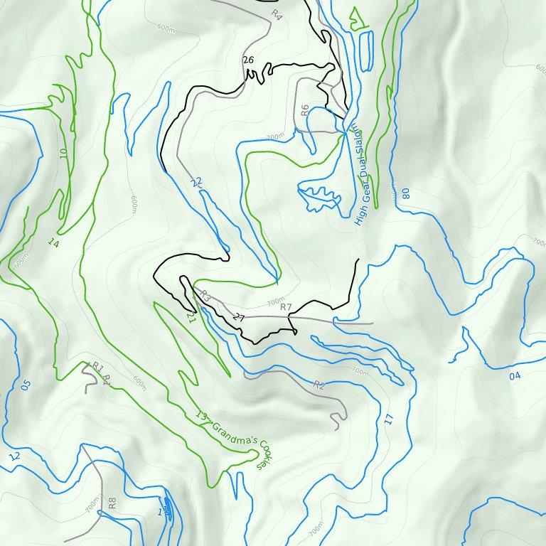 The Summit Bechtel Reserve Mountain Bike Trails Map by Trailforks ...