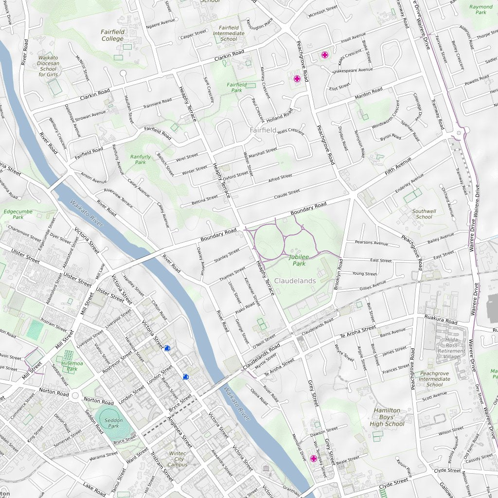 Hamilton Mountain Bike Trails Map by Trailforks | Avenza Maps