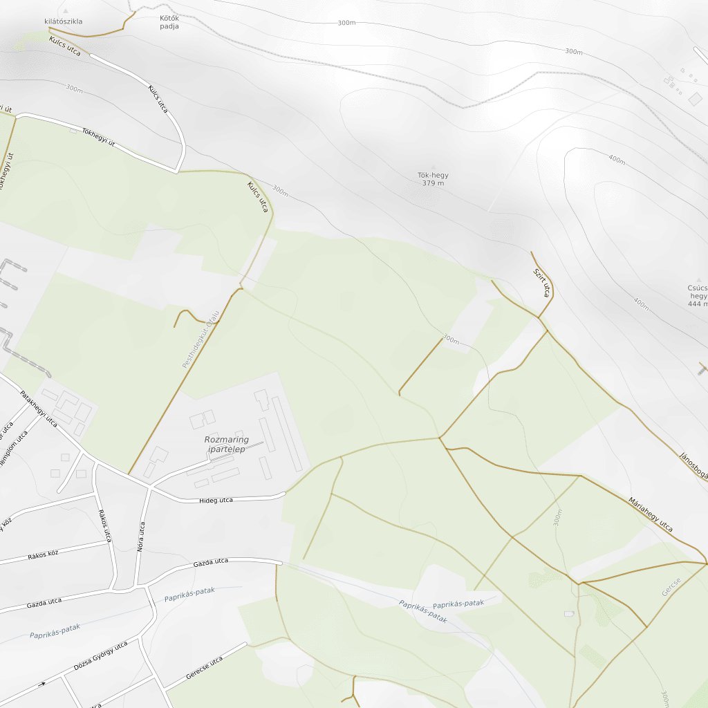 Budapest Mountain Bike Trails Map by Trailforks | Avenza Maps