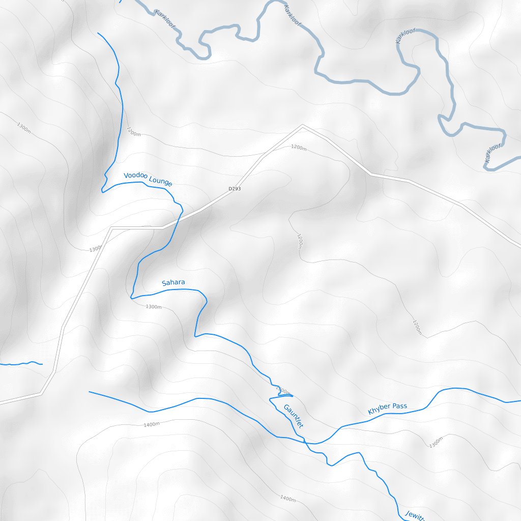 Karkloof MTB Trails Mountain Bike Trails Map by Trailforks | Avenza Maps
