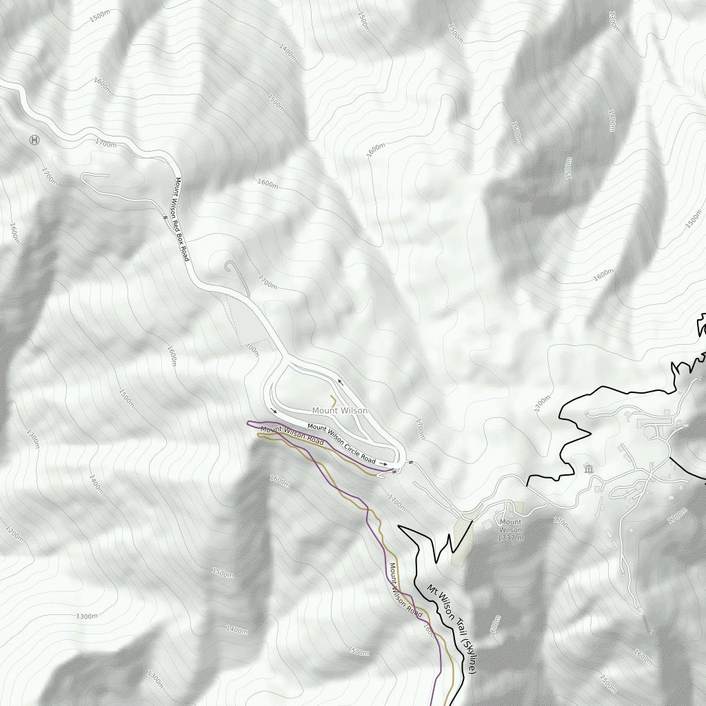 Altadena Mountain Bike Trails Map by Trailforks | Avenza Maps