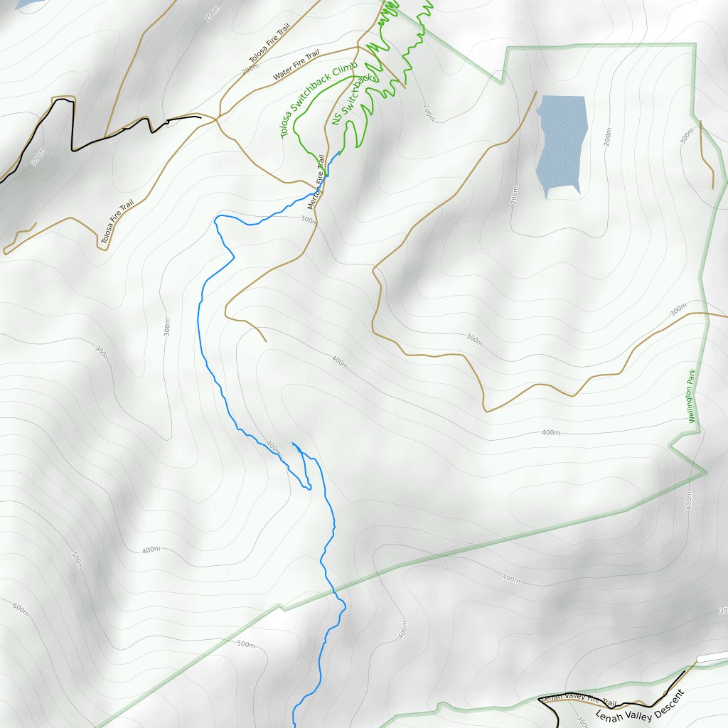 Mount Wellington Mountain Bike Trails Map by Trailforks | Avenza Maps