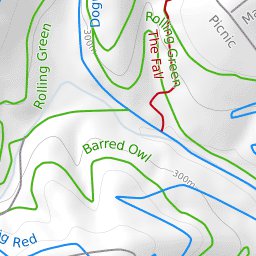 Collegedale Mountain Bike Trails Map by Trailforks | Avenza Maps
