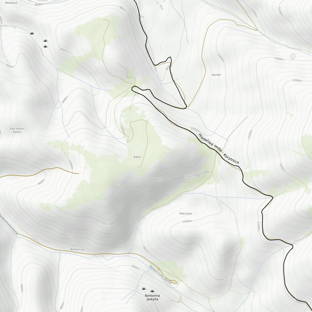 Donovaly Mountain Bike Trails Map by Trailforks | Avenza Maps