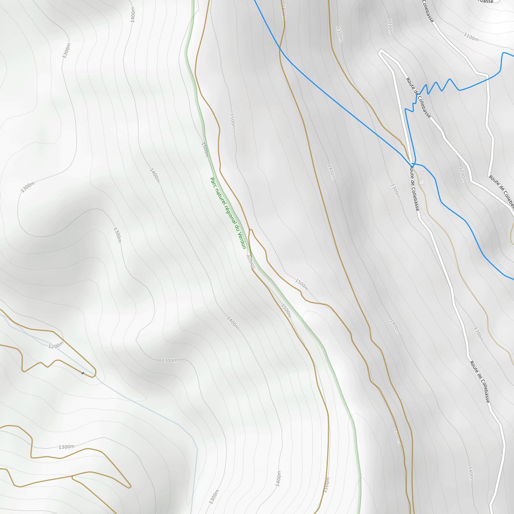 Annot Mountain Bike Trails Map by Trailforks | Avenza Maps
