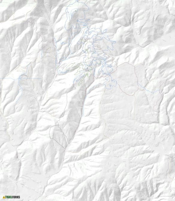 Echo Ridge Mountain Bike Trails Map by Trailforks | Avenza Maps