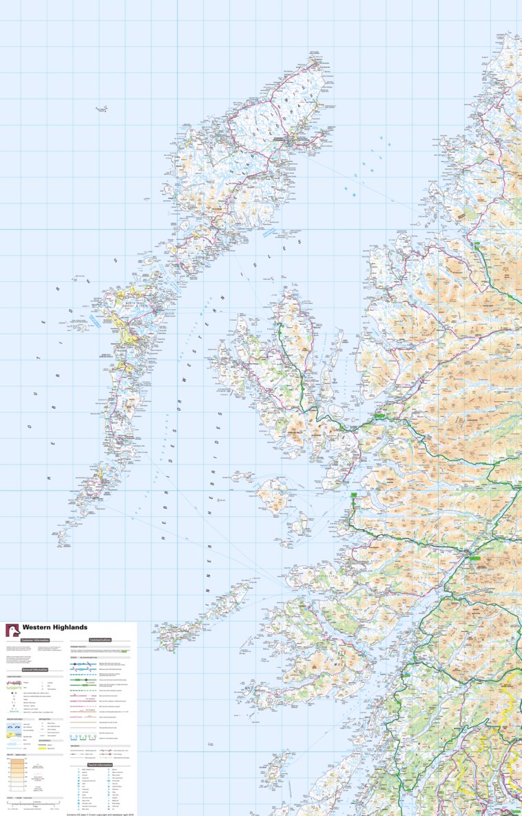 Western Highlands Map by Red Geographics | Avenza Maps