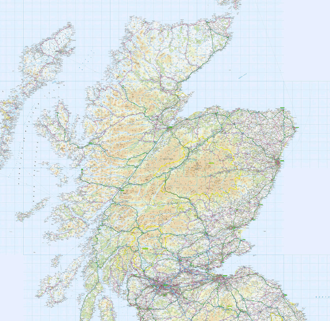 Scotland Map by Red Geographics | Avenza Maps
