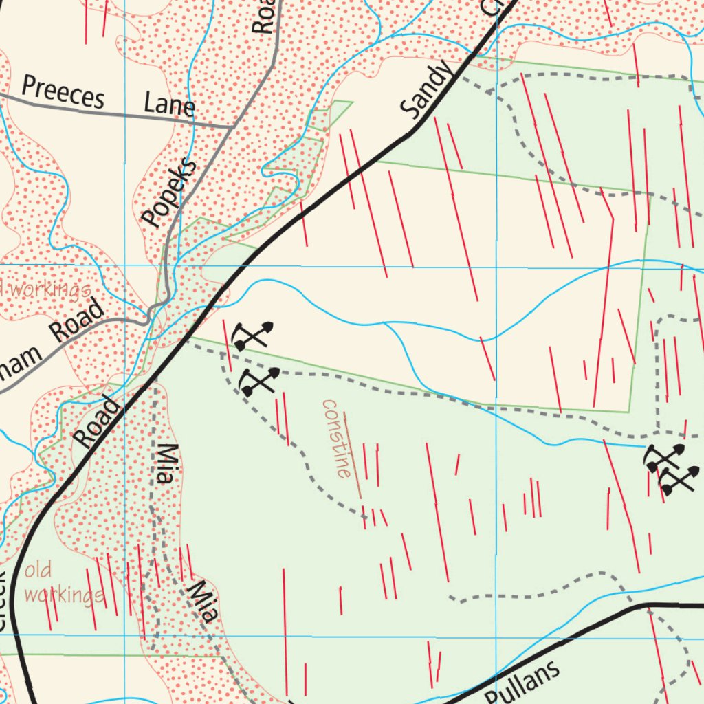 Maldon Gold Map by Doug Stone GOLD MAPS | Avenza Maps