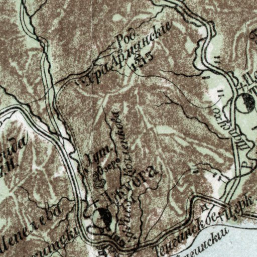 The Black Sea coast of the Caucasus: Tuapse and environs, 1914 Map by ...
