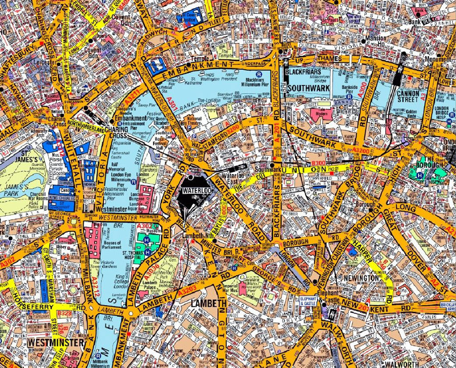 A-Z London Map Bundle by Geographers' A-Z Map Company | Avenza Maps