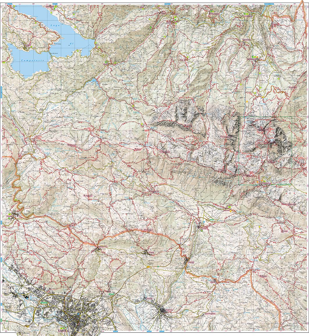 Gran Sasso Foglio Ovest Map by MapTrek Italia | Avenza Maps