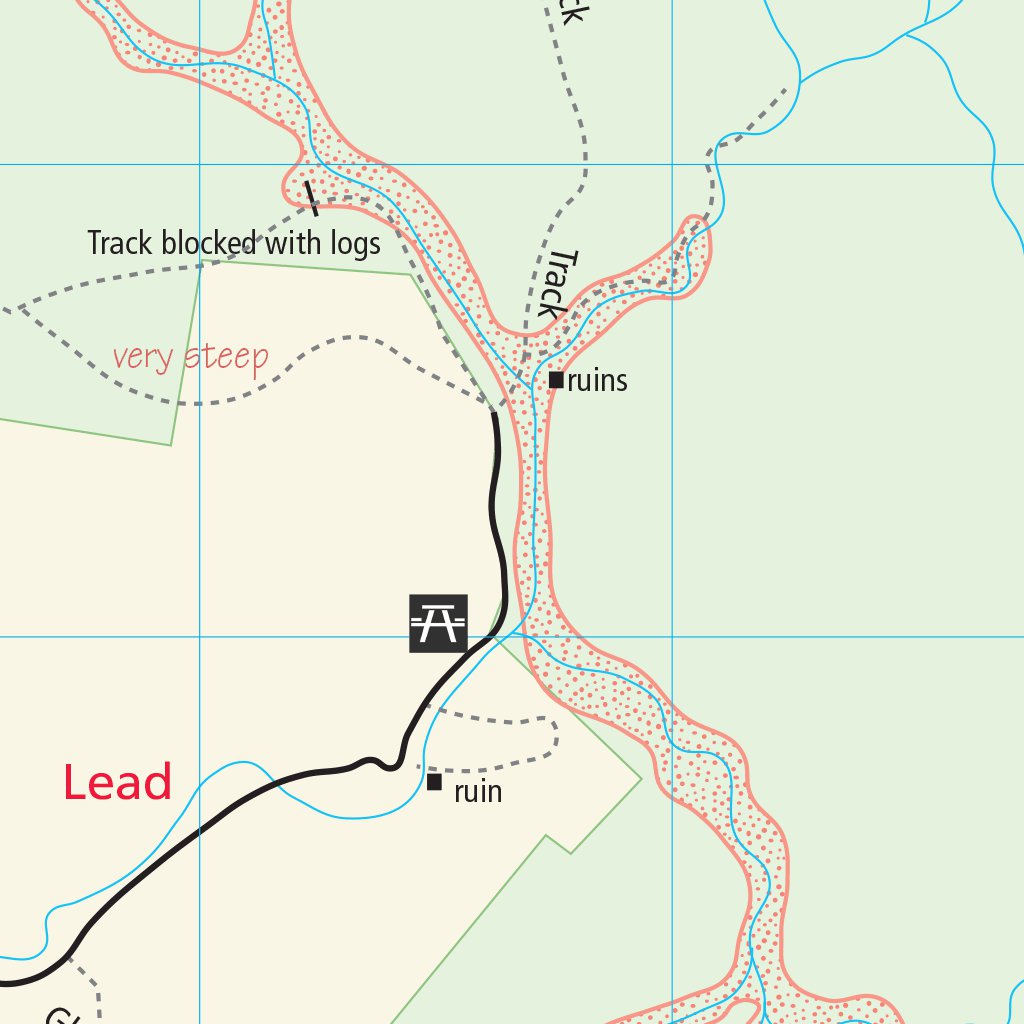 Glenpatrick-Ampitheatre Gold Map by Doug Stone GOLD MAPS | Avenza Maps