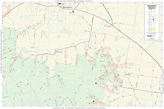 Warrenmang-Percydale Gold Map by Doug Stone GOLD MAPS | Avenza Maps