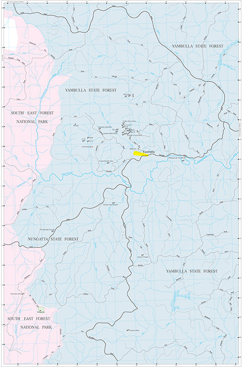 Yambulla Gold Map by Doug Stone GOLD MAPS | Avenza Maps