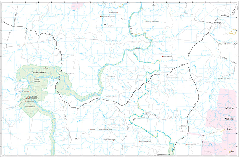 Nerriga Gold Map by Doug Stone GOLD MAPS | Avenza Maps