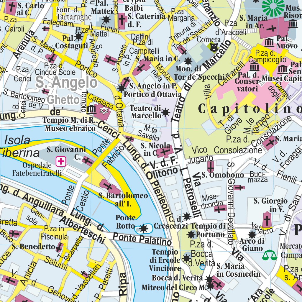 Rome Map by DIMAP Bt. | Avenza Maps