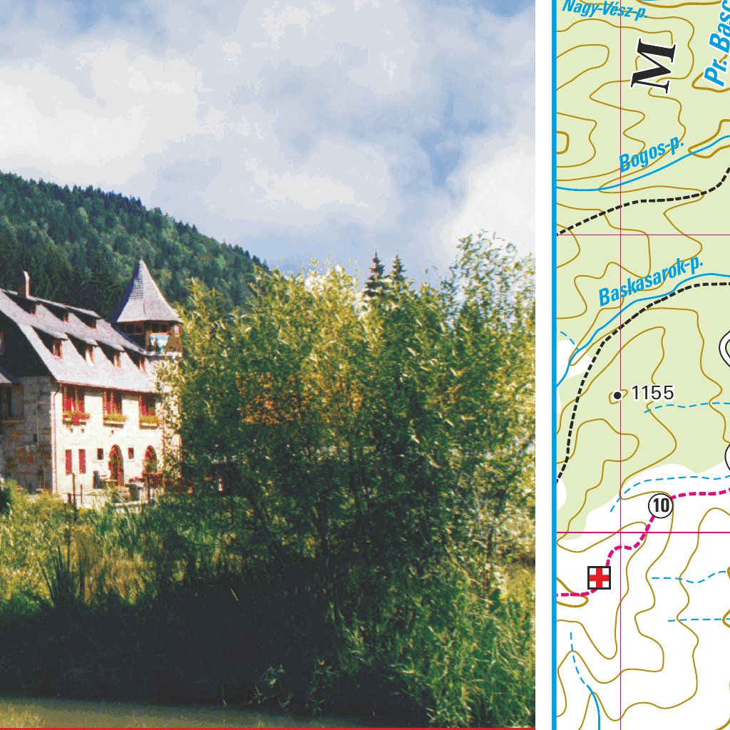 Nemira Mountains / Nemere-hegység Map by DIMAP Bt. | Avenza Maps