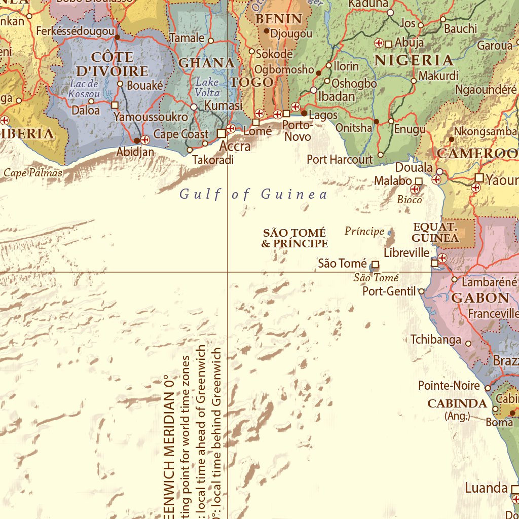 Antique World iMap 1:28 Million Map by XYZ Maps | Avenza Maps