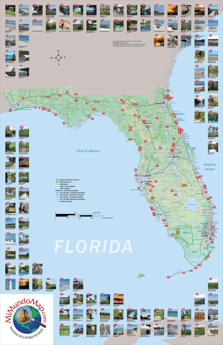 Mi mundo maps, Florida Map by Mi Mundo Maps | Avenza Maps