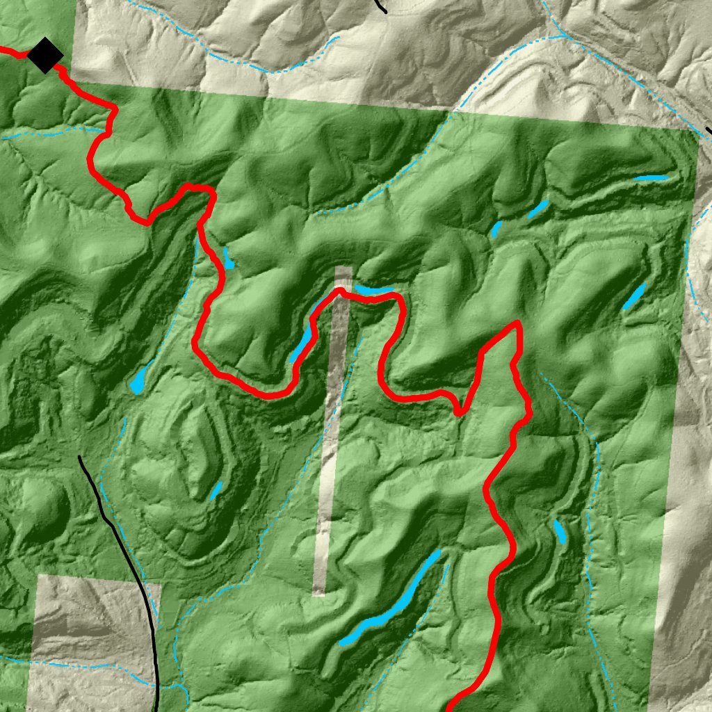 Wayne NF - Athens Ranger District OHV Trail System Map by US Forest ...