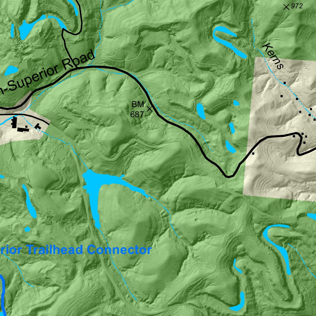 Wayne NF - Ironton Ranger District OHV Trail Systems Map by US Forest ...