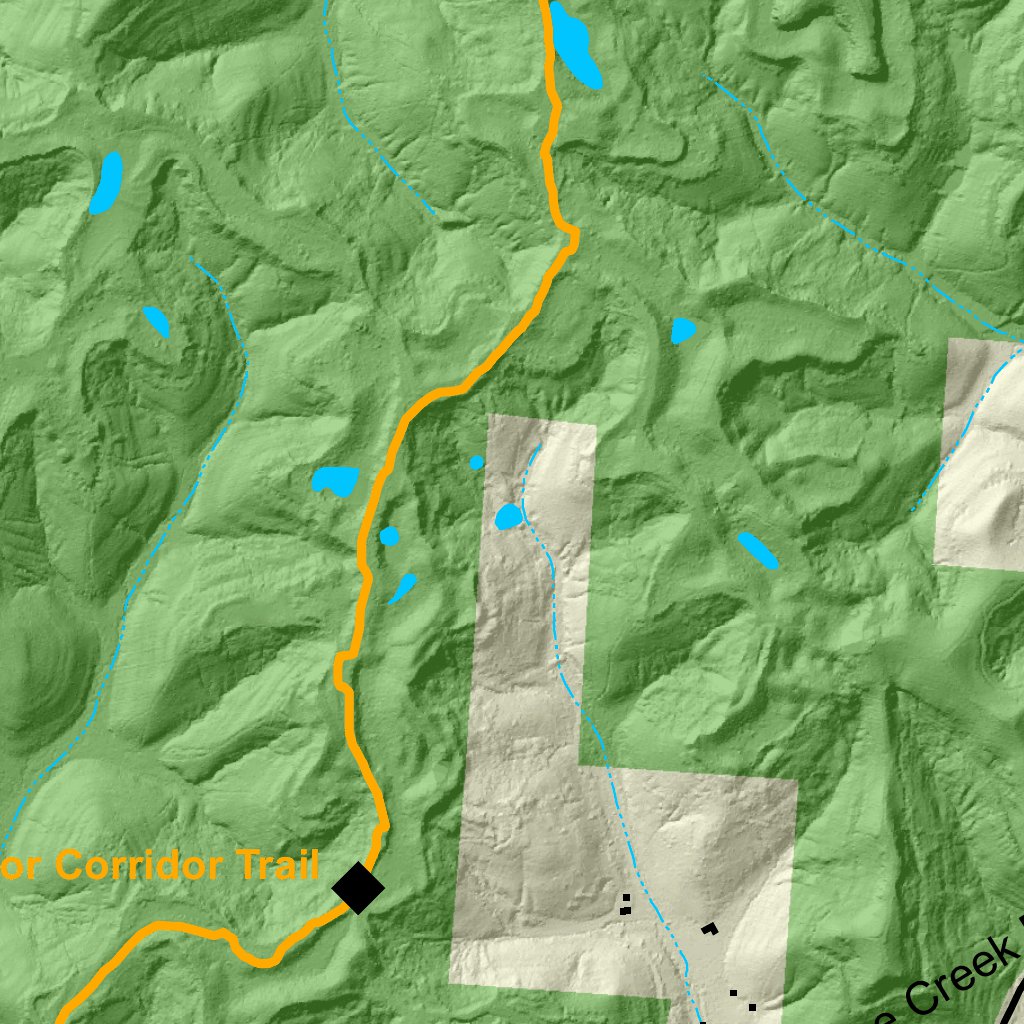 Wayne NF - Ironton Ranger District OHV Trail Systems Map by US Forest ...