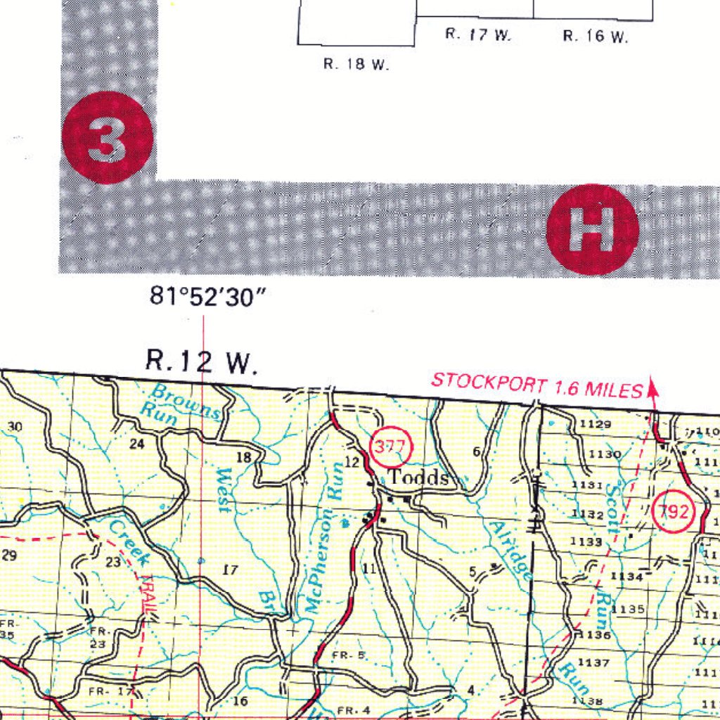 Wayne NF Forest Visitor Map - Athens District by US Forest Service R9 ...