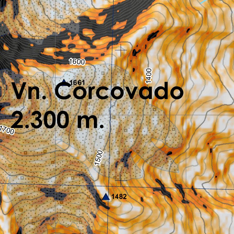 Volcan Corcovado hp2 Map by Andes Profundo | Avenza Maps