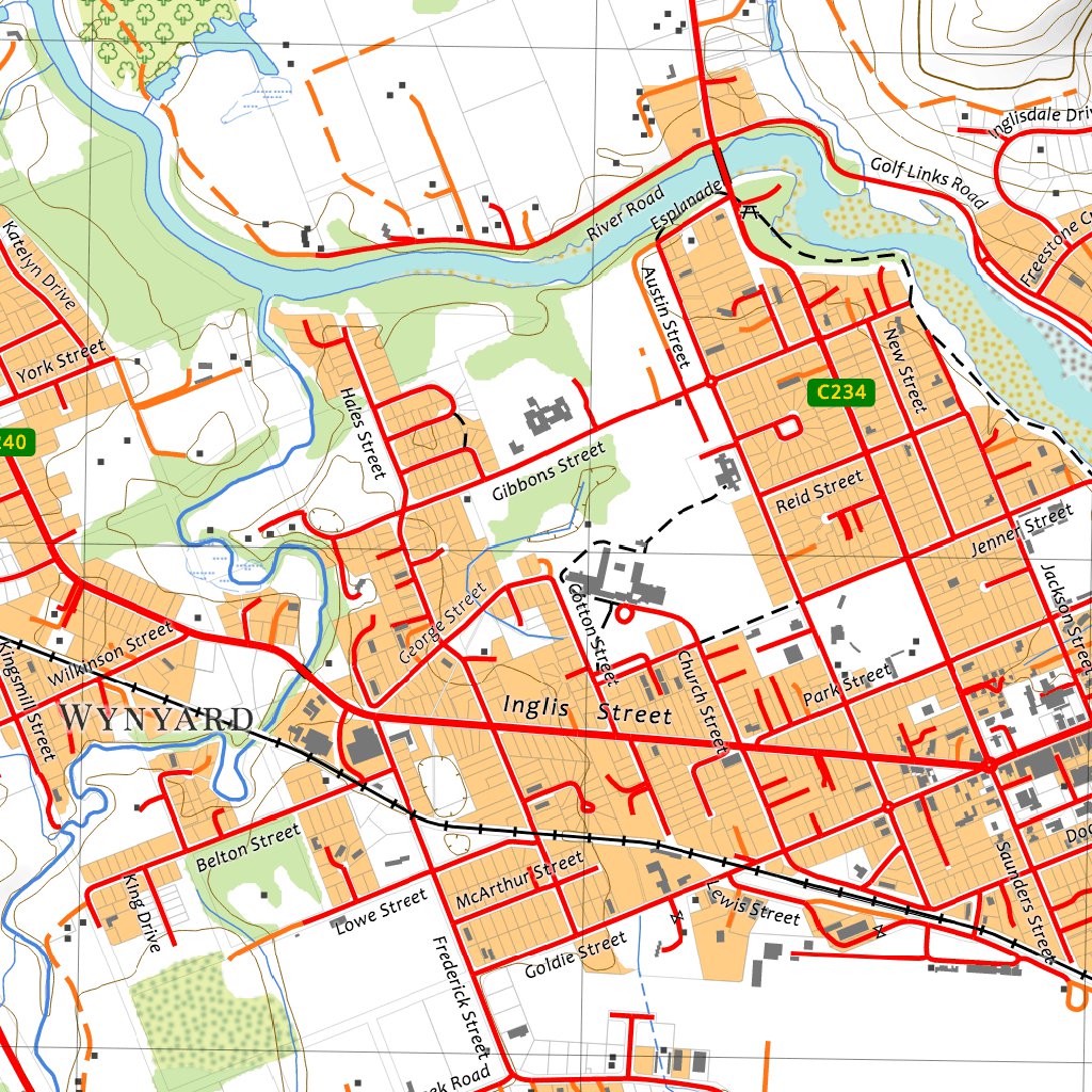 3846 WYNYARD Map by nswtopo | Avenza Maps