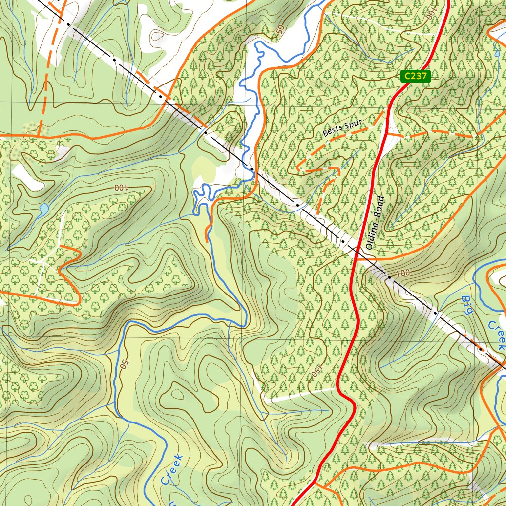 3845 CALDER Map by nswtopo | Avenza Maps