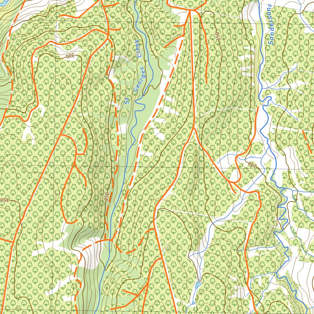 3844 YOLLA Map by nswtopo | Avenza Maps
